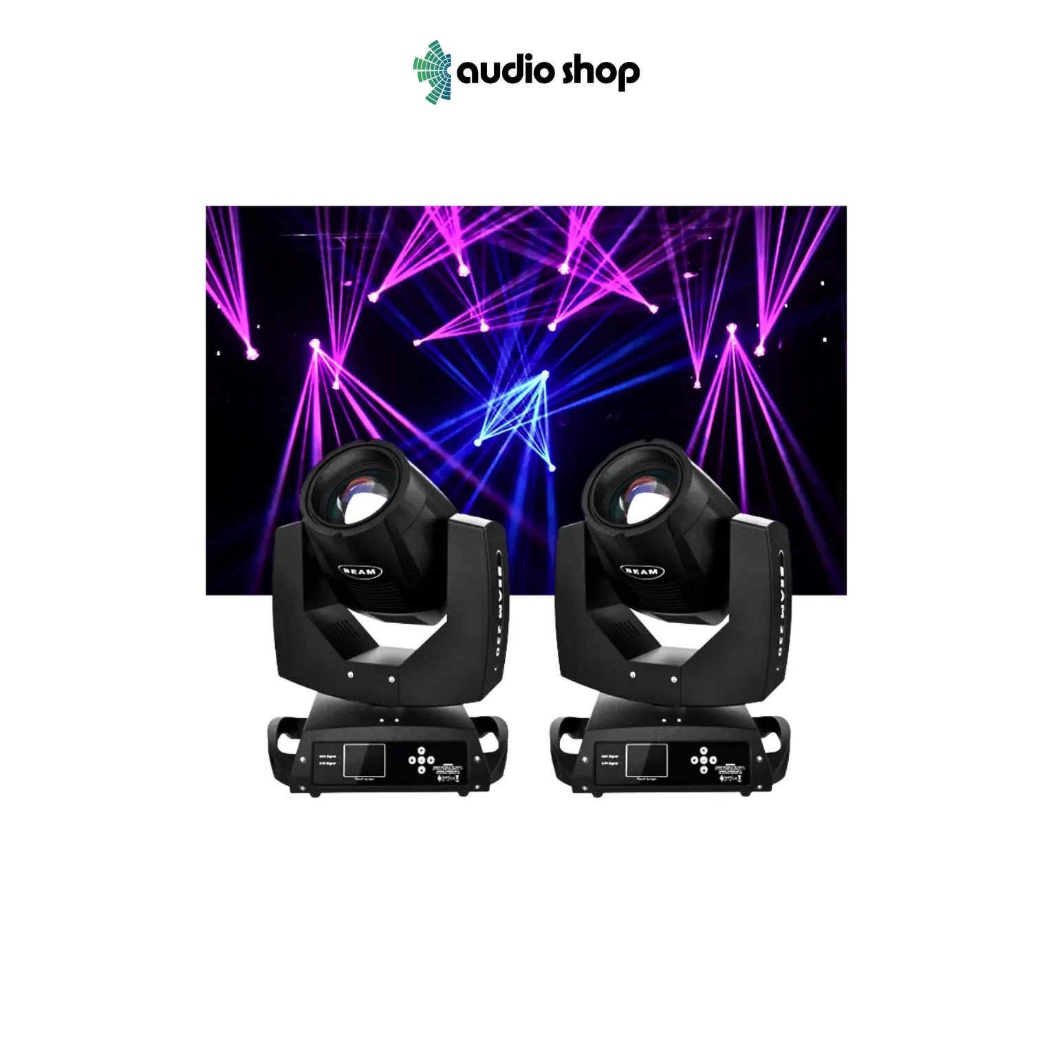 TOP PRO Beam 230 Moving Head Light With Flight Case - audioshop.ae