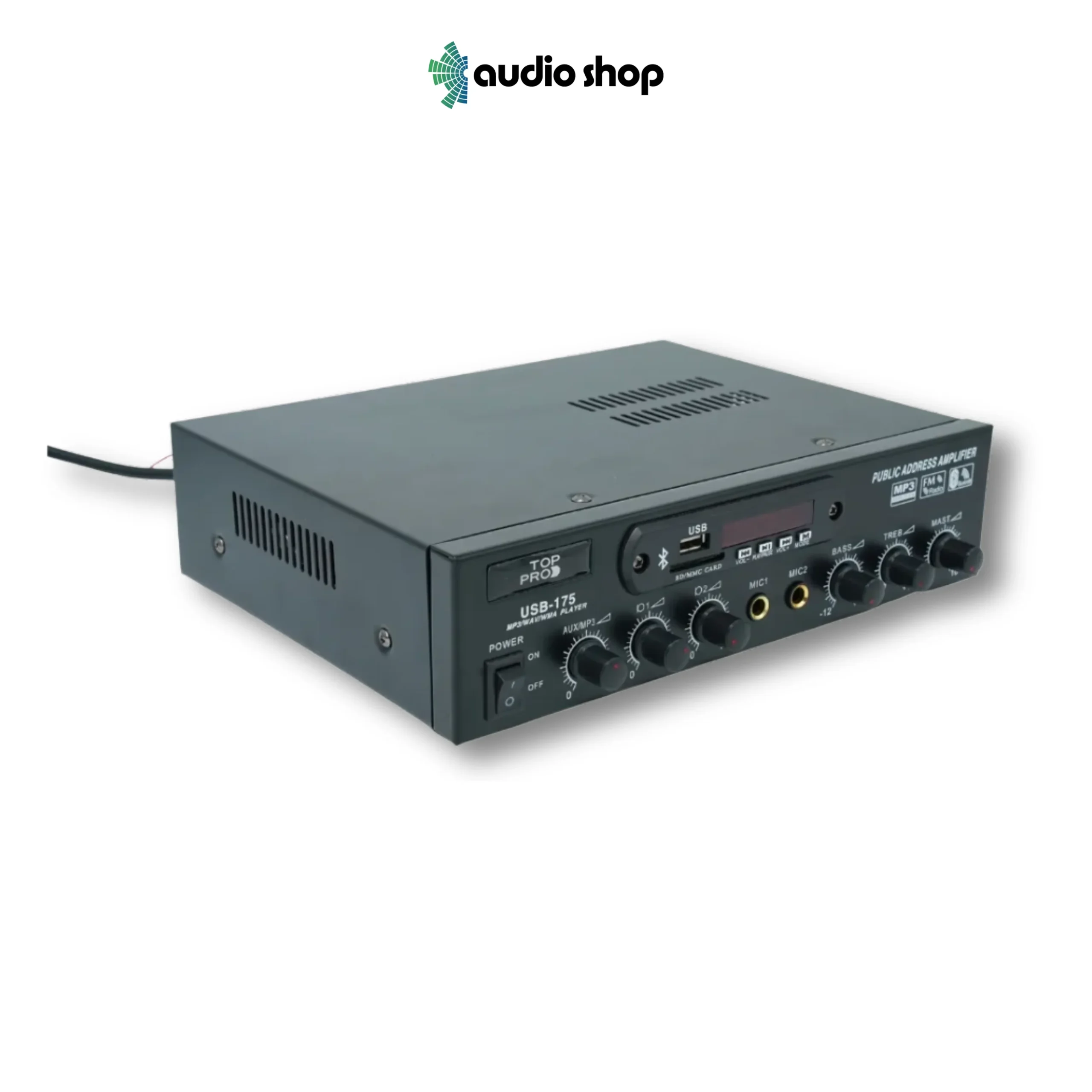 TOP PRO USB-175 Professional Audio BT Power Amplifier for MP3 player ...