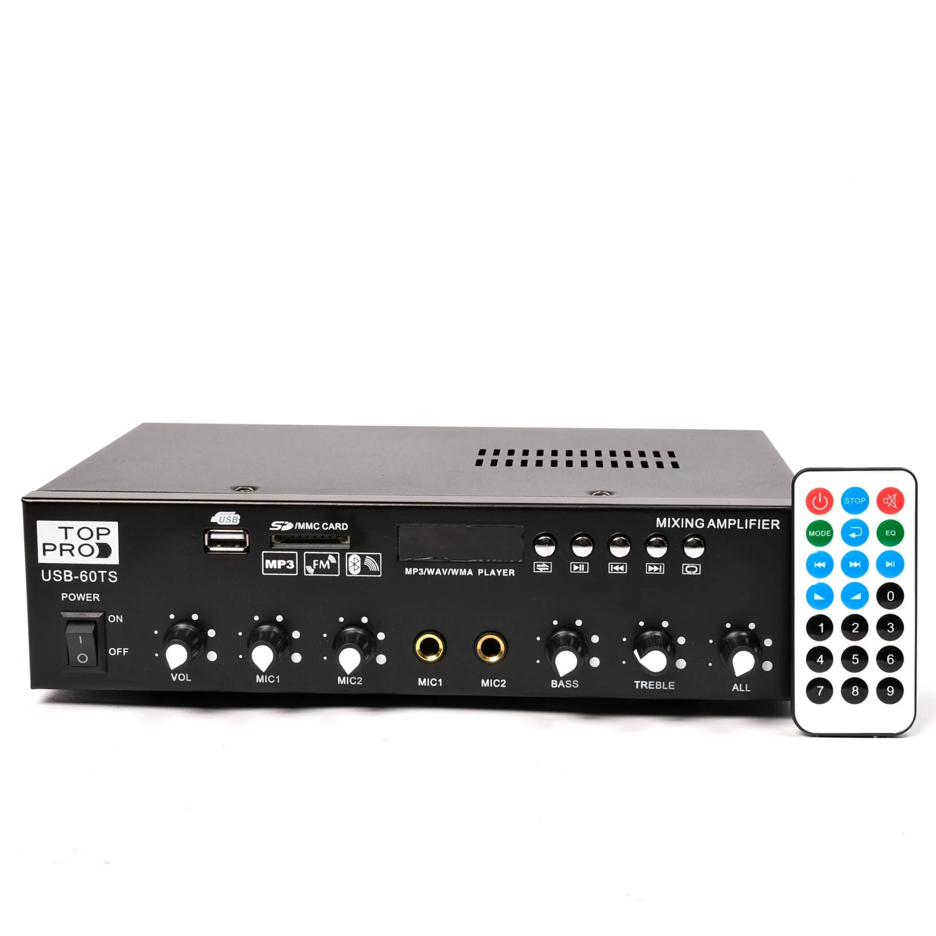 TOP PRO USB-60TS SMALL POWER AMPLIFIER - audioshop.ae